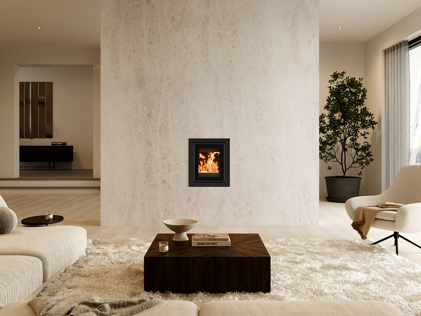 Barbas Bellfires Cuatro-7 50-60 - Krul Alltech Kachels & Haarden